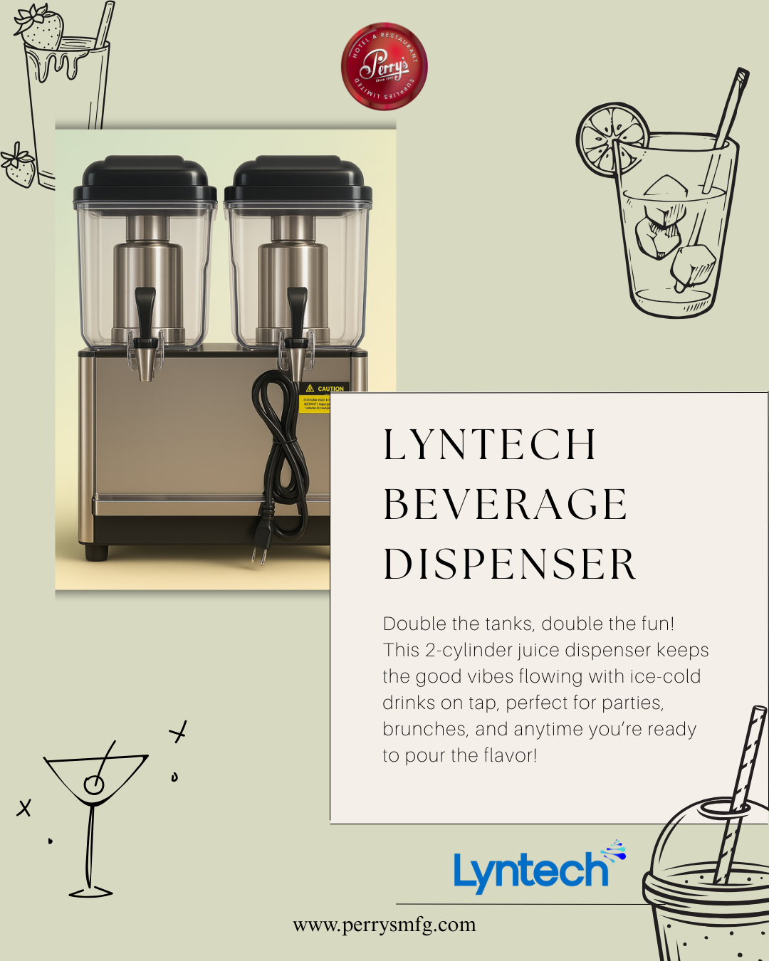 Lyntech Juice Dispenser